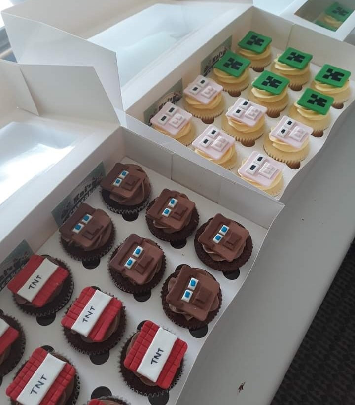 Themed Cupcakes Minecraft – Kai's Cupcakes
